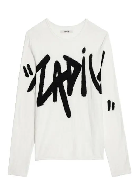 Zadig&Voltaire Feather Cashmere Sweater - Ecru