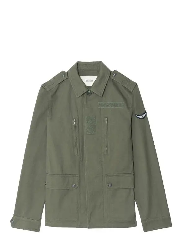Zadig&Voltaire Military-style Parka - Used Kaki