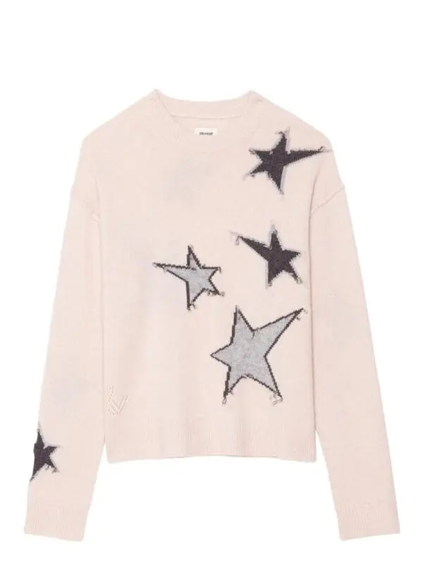 Zadig&Voltaire Markuz Cashmere Sweater - Pearly