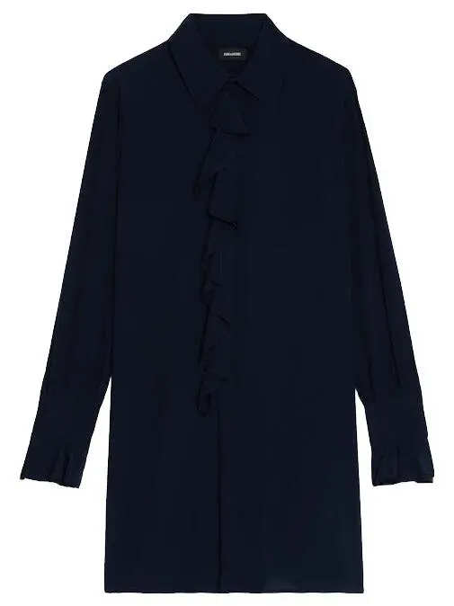 Zadig&Voltaire Rhelyne Shirt Dress - Encre