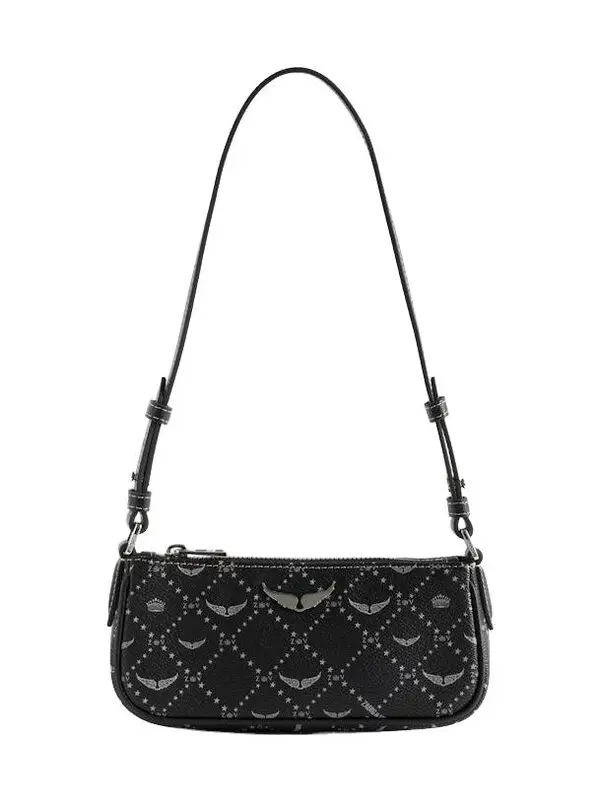 Zadig&Voltaire Z Pocket Monogram Clutch - Black