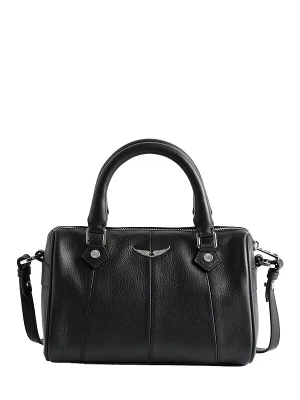 Zadig&Voltaire Grained Leather Bag - Black