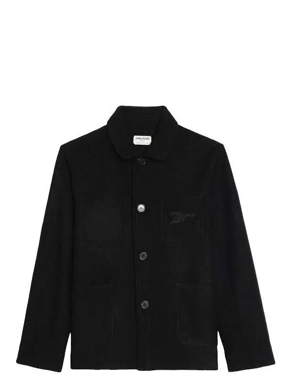 Zadig&Voltaire Venezia Wool Blazer - Black