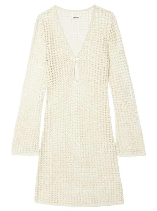Zadig&Voltaire Crochet Mini Dress - Judo
