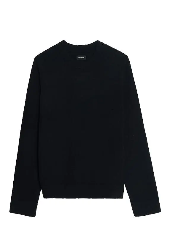 Zadig&Voltaire Wool And Cashmere Sweater - Noir