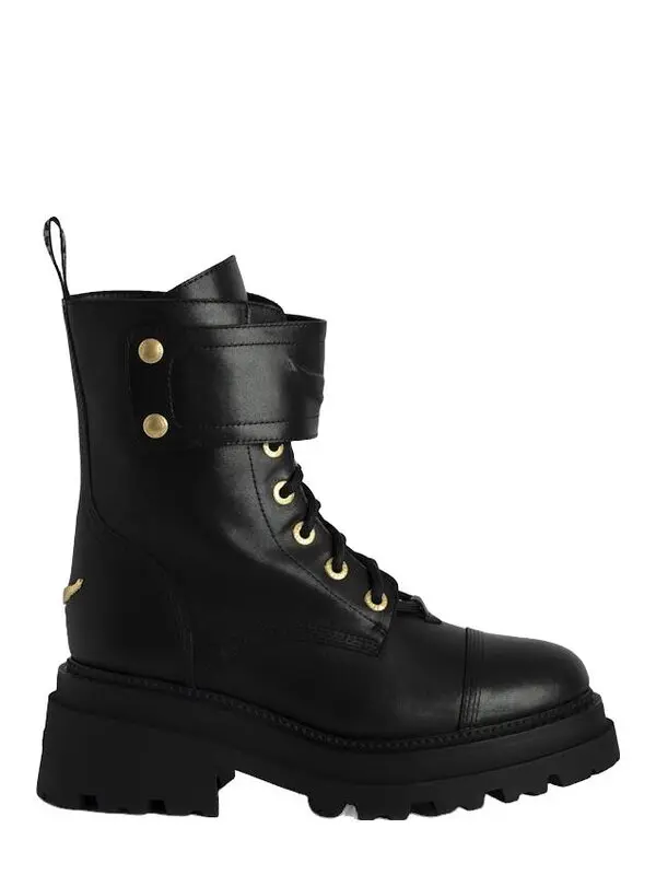 Zadig&Voltaire High-rise Ranger Boots - Noir