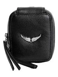 Zadig&Voltaire Swing Your Wings Charm Case - Black