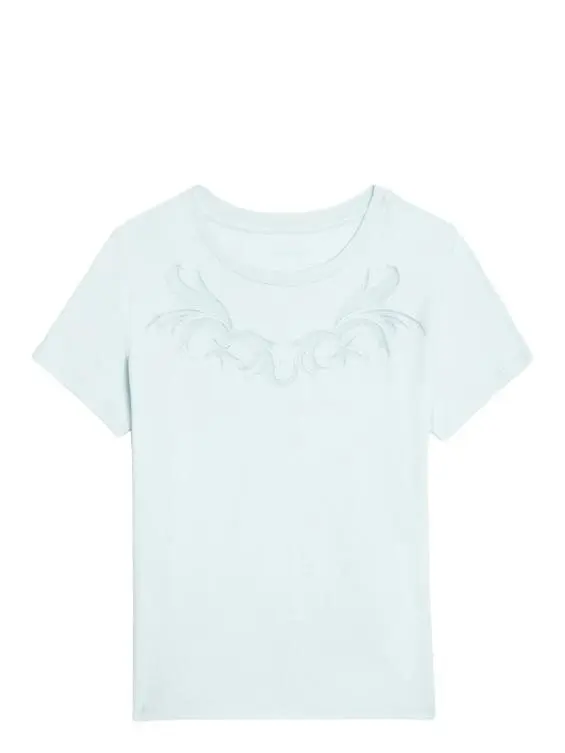 Zadig&Voltaire Alys T-shirt - Cloud