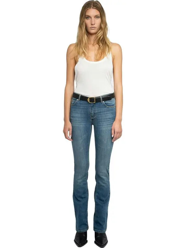 Zadig&Voltaire Eclipse Flared Jeans - Blue