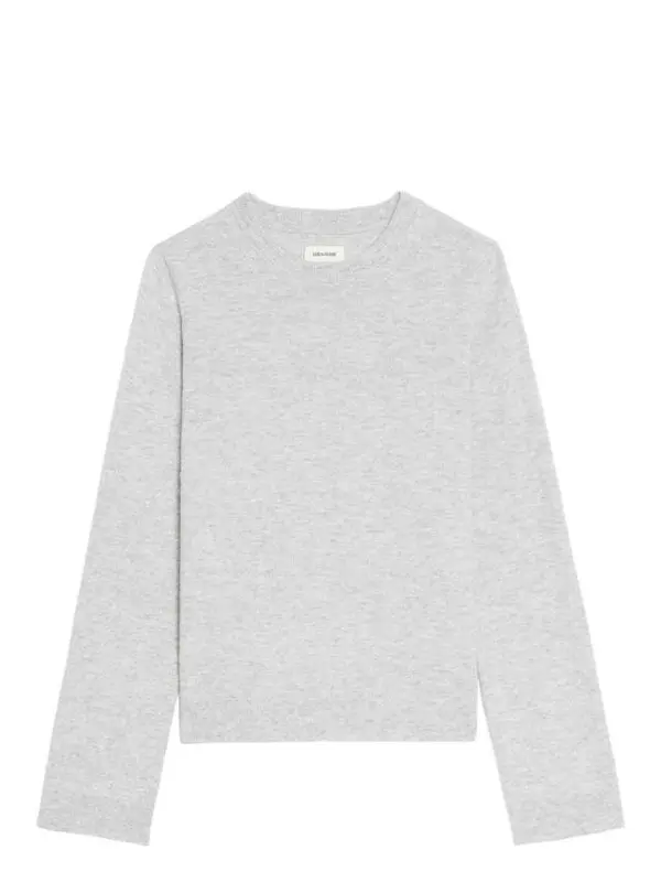 Zadig&Voltaire Merino Wool And Cashmere Sweater - Light Grey