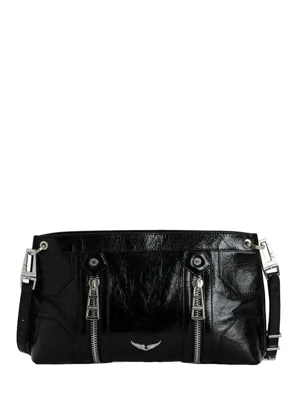 Zadig&Voltaire Sunny Moody Vintage Patent Bag - Noir