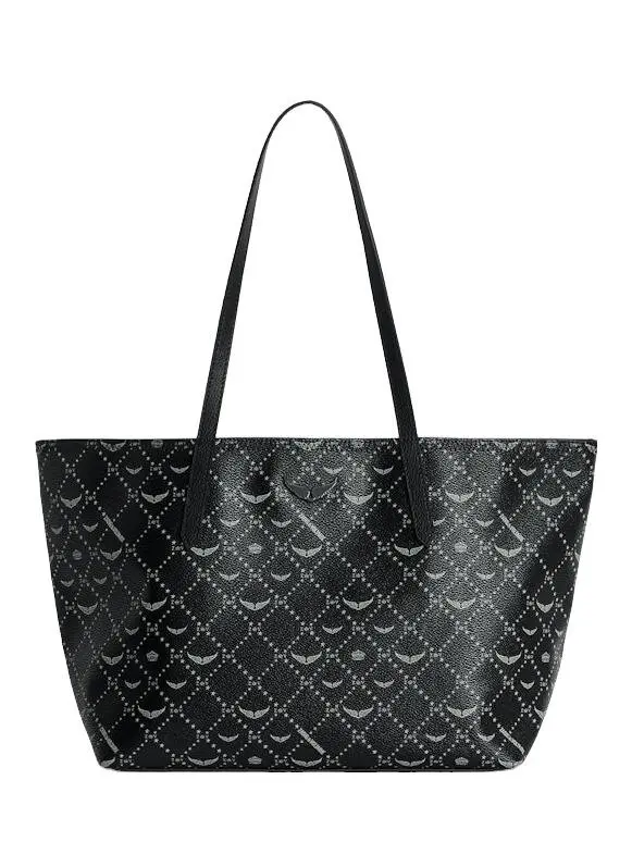 Zadig&Voltaire Z Shopper Monogram Bag - Noir