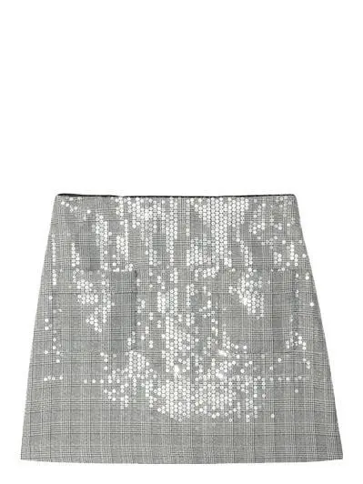 Zadig&Voltaire Tailored Sequined Skirt - Black