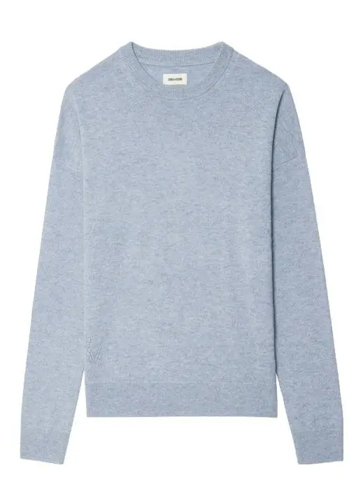 Zadig&Voltaire Cici Cashmere Sweater - Cloud