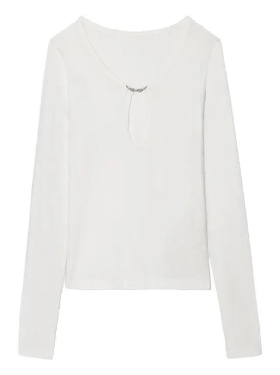 Zadig&Voltaire Tina Henley T-shirt - Judo