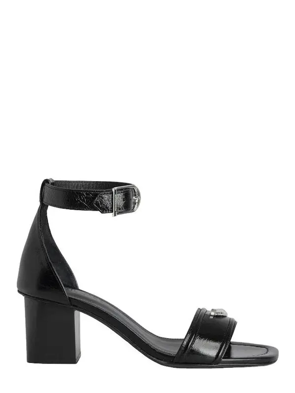 Zadig&Voltaire Leather Sandals - Noir