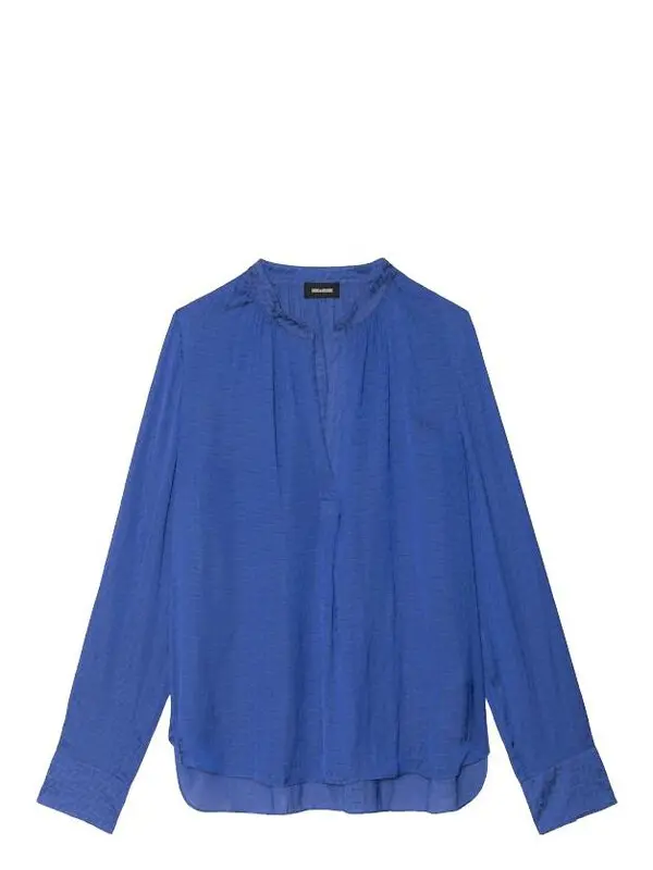 Zadig&Voltaire Tink Satin Blouse - Electric