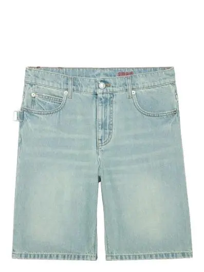 Zadig&Voltaire Sady Denim Bermuda - Light Blue