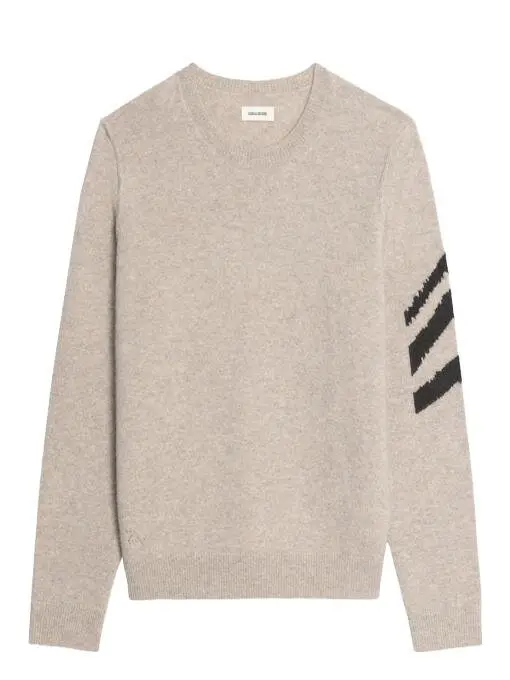 Zadig&Voltaire Kennedy Cashmere Sweater - Oatmeal