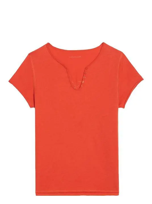 Zadig&Voltaire Henley T-shirt - Spice