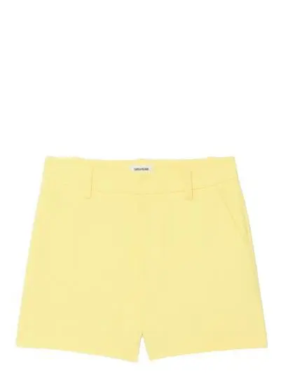 Zadig&Voltaire Sidou Tailored Shorts - Banana