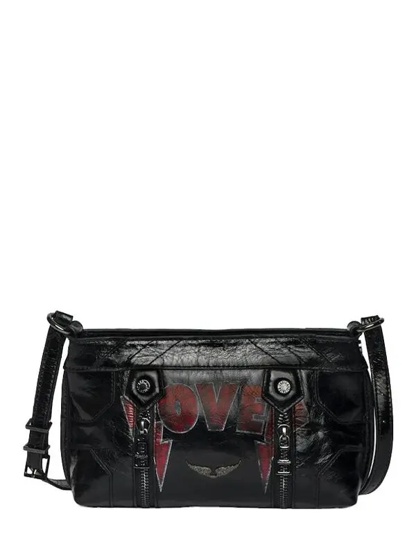 Zadig&Voltaire Patent Leather Bag - Black