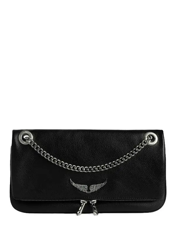 Zadig&Voltaire Rock Ii Clutch - Black