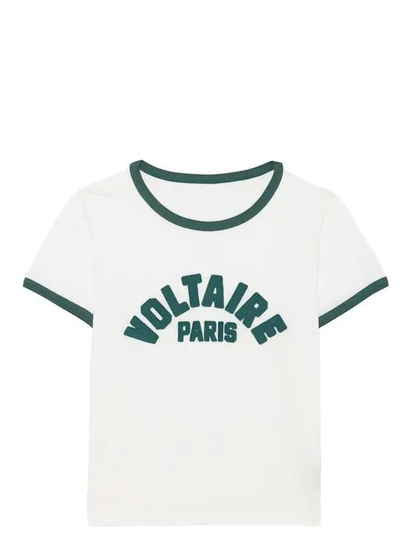 Zadig&Voltaire Alys Two-tone T-shirt - Judo