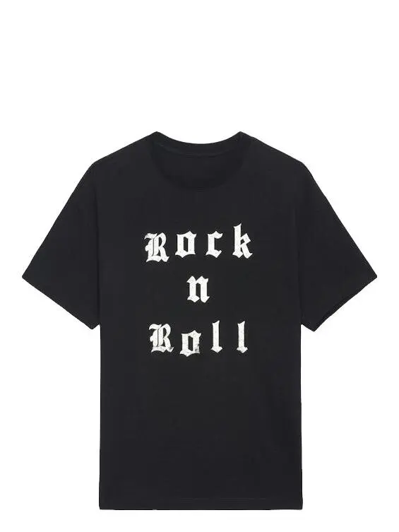 Zadig&Voltaire Teddy Rock 'n' Roll T-shirt - Black