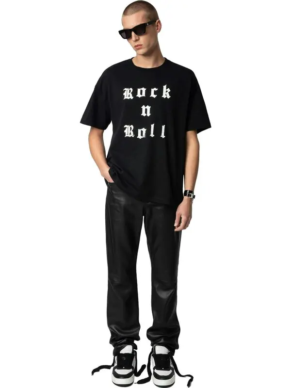 Zadig&Voltaire Teddy Rock 'n' Roll T-shirt - Black