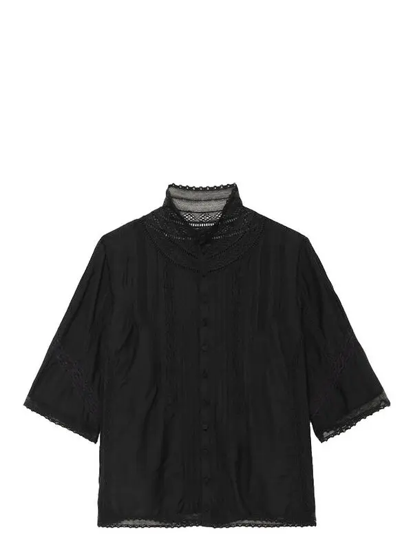 Zadig&Voltaire Tanos Tomboy Shirt - Black
