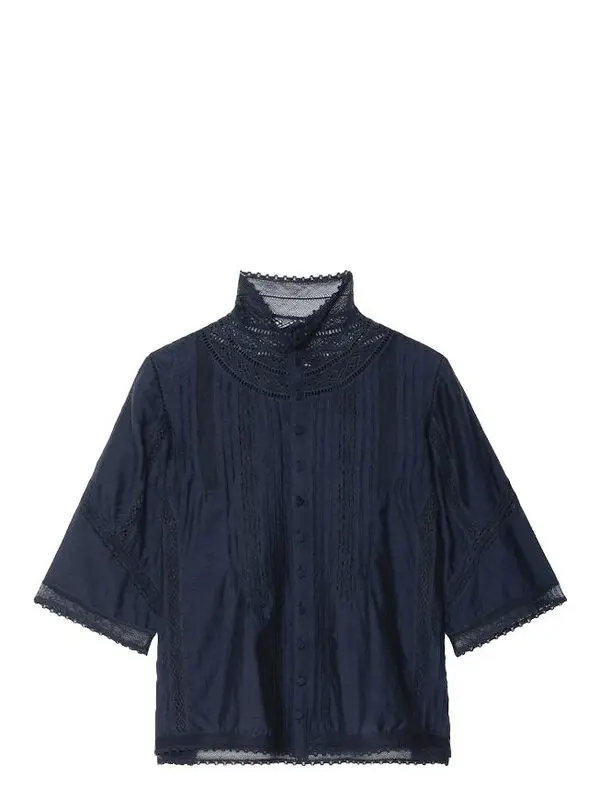 Zadig&Voltaire Tanos Tomboy Shirt - Encre