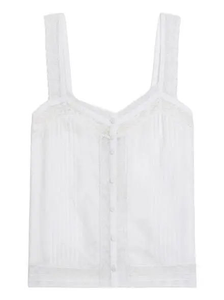 Zadig&Voltaire Celite Lace Camisole - Judo