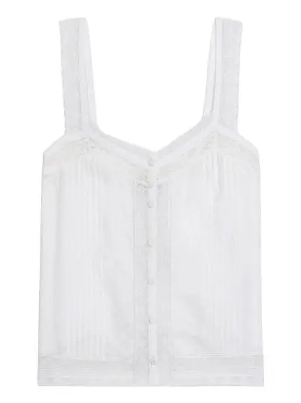 Zadig&Voltaire Celite Lace Camisole - Judo