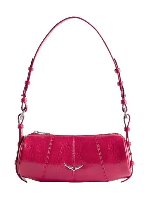Zadig&Voltaire Vintage Effect Patent Leather Bag - Podium
