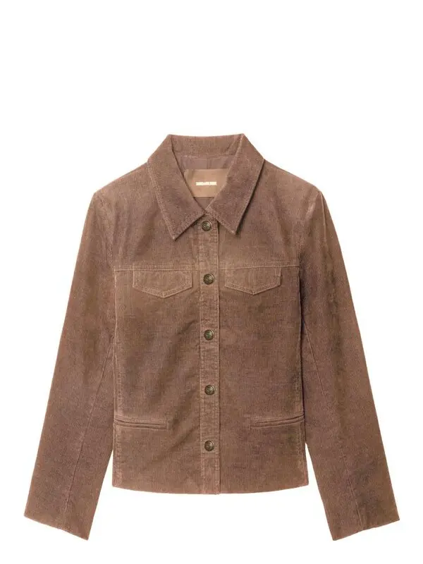Zadig&Voltaire Liam Corduroy Jacket - Wood