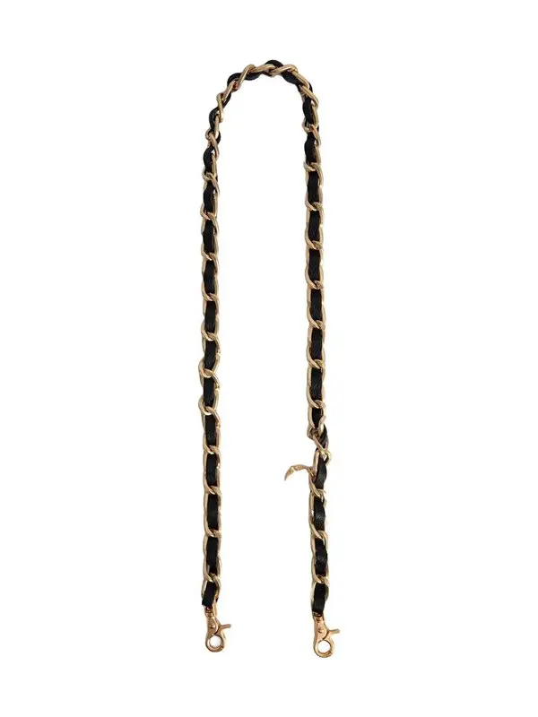 Zadig&Voltaire Chain And Leather Shoulder Strap - Noir Gold