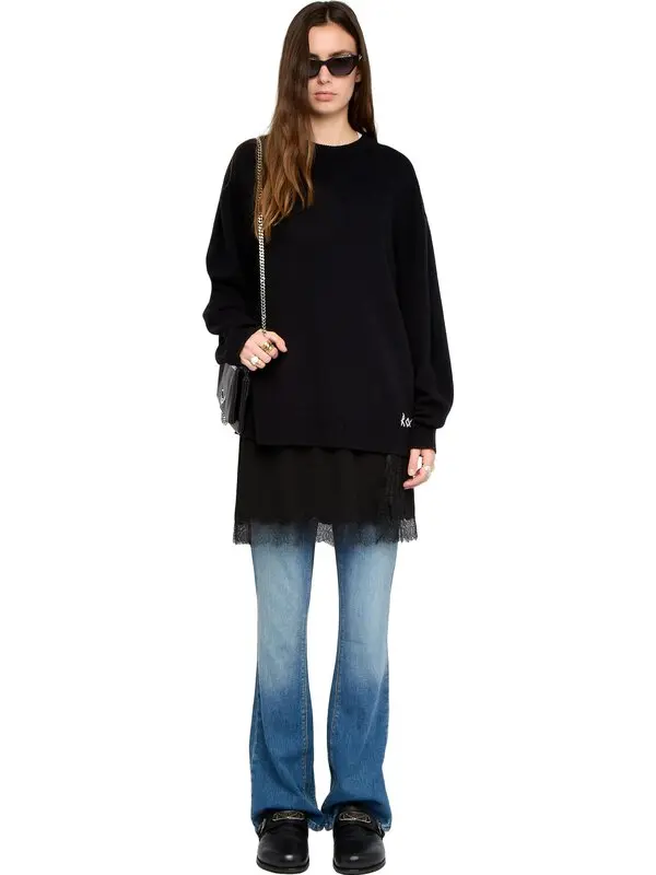 Zadig&Voltaire Wool And Cashmere Sweater - Black