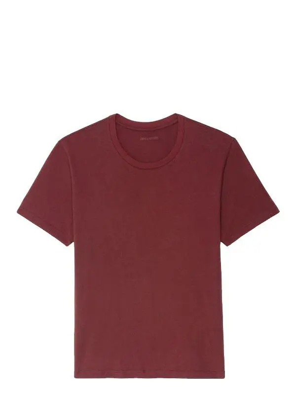 Zadig&Voltaire Tommy T-shirt - Burgundy