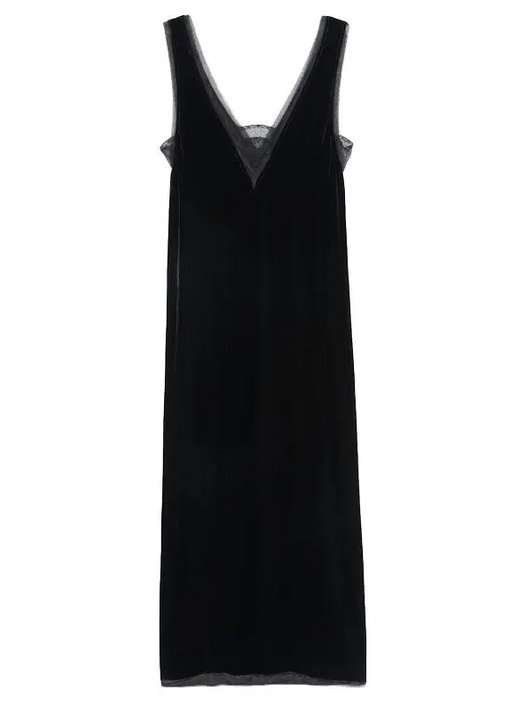 Zadig&Voltaire Renzo Velvet Dress - Black