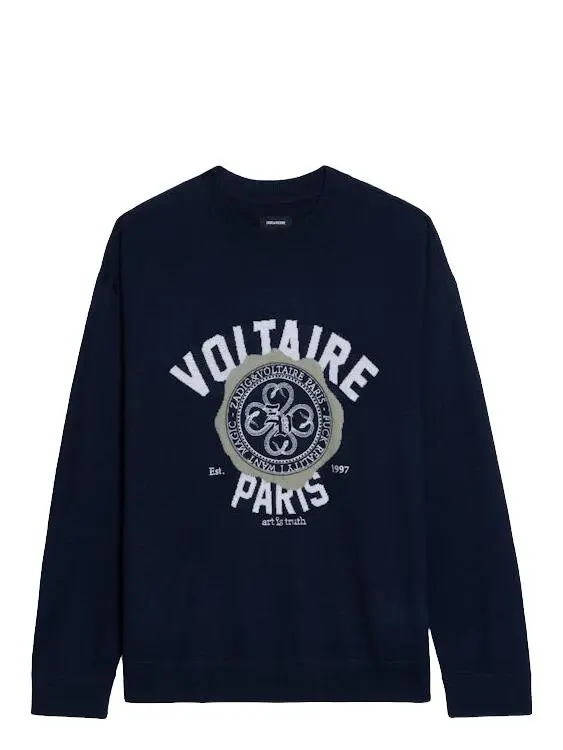 Zadig&Voltaire Swonny Wool Sweater - Encre