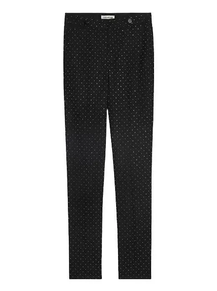 Zadig&Voltaire Straight-leg Suit Pants - Black