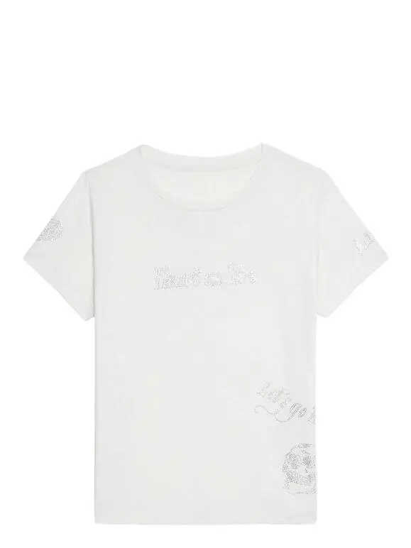 Zadig&Voltaire Alys Rhinestone T-shirt - Judo