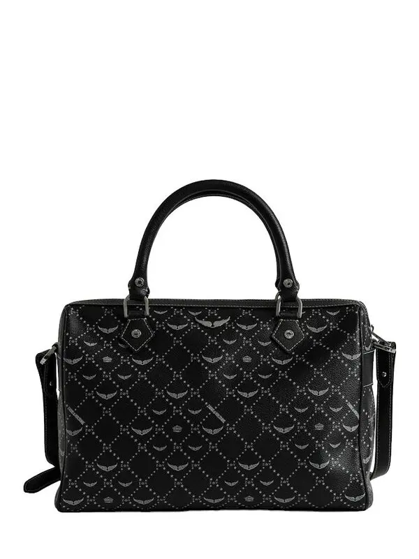 Zadig&Voltaire Sunny Medium Monogram Bag - Black
