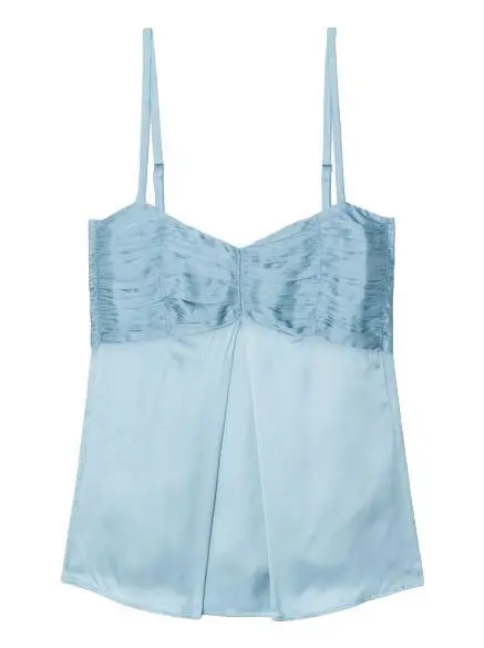 Zadig&Voltaire Cippie Satin Camisole - Sky