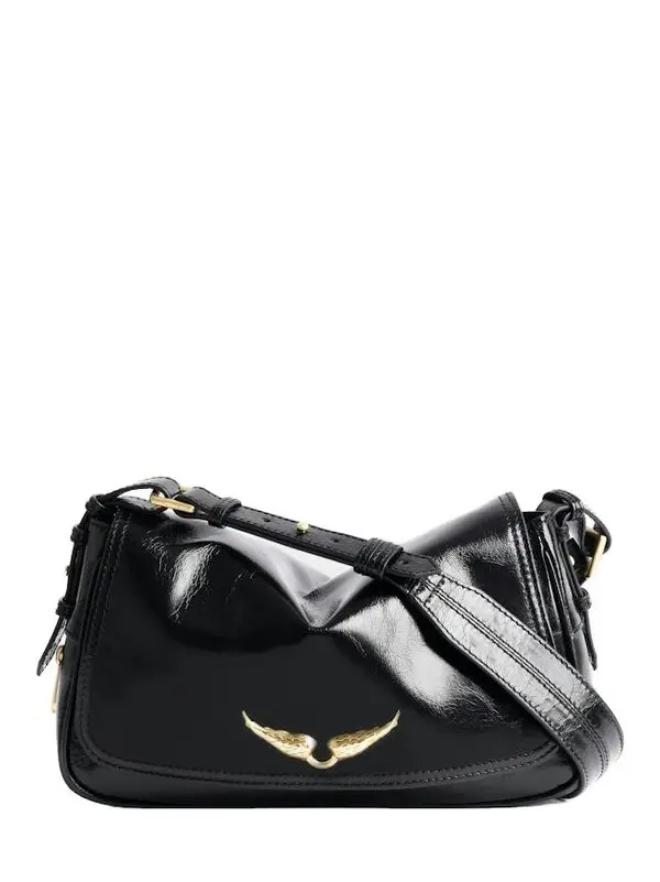 Zadig&Voltaire Le Zouzou Vintage Patent Bag - Black