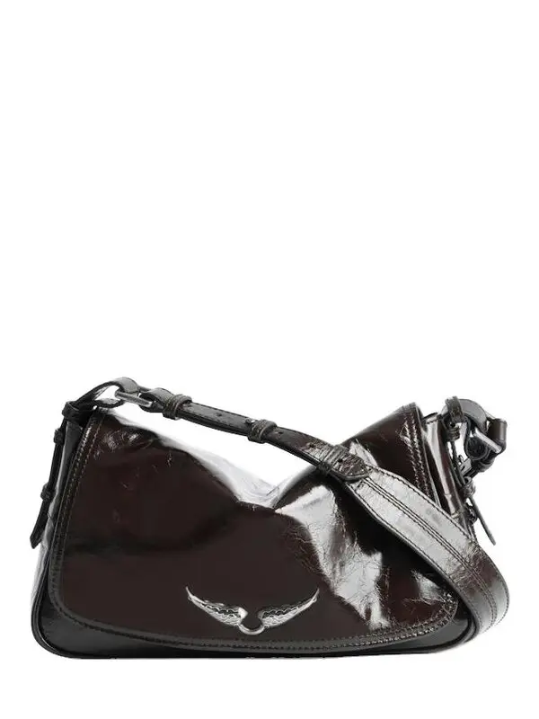 Zadig&Voltaire Le Zouzou Vintage Patent Bag - Brownie