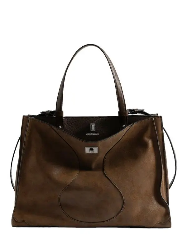 Zadig&Voltaire Jack Suede Bag - Wood