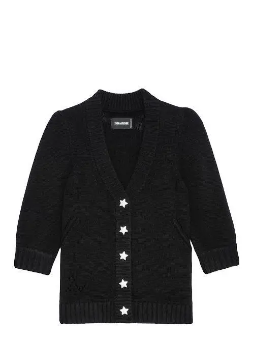 Zadig&Voltaire Betsy Cashmere Cardigan - Black
