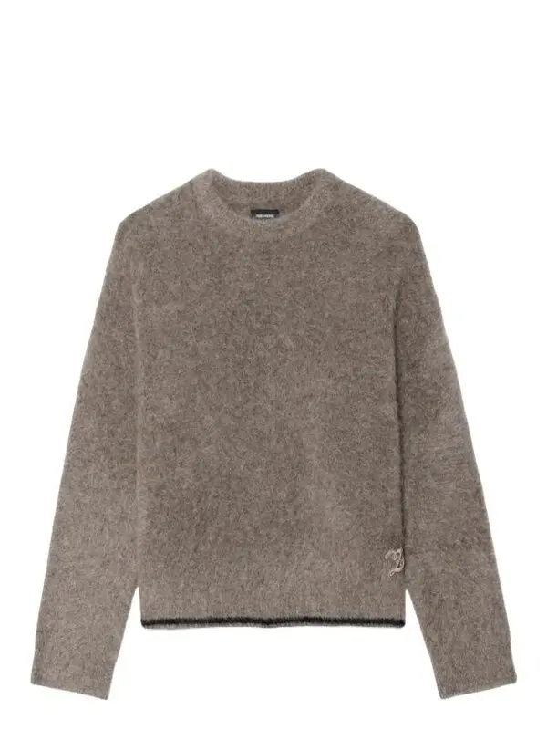 Zadig&Voltaire Markuz Mohair Sweater - Erable